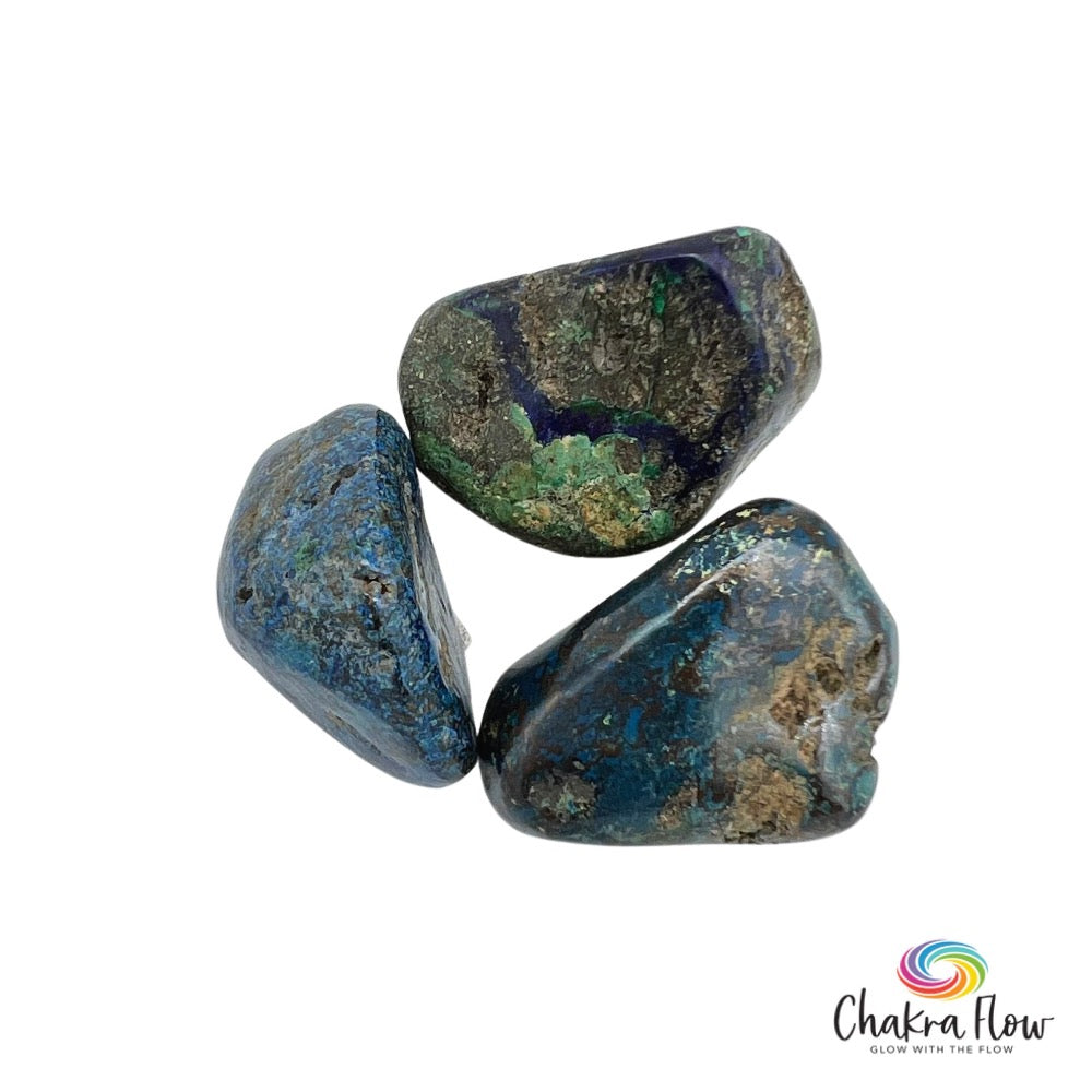 Azurite Tumbled