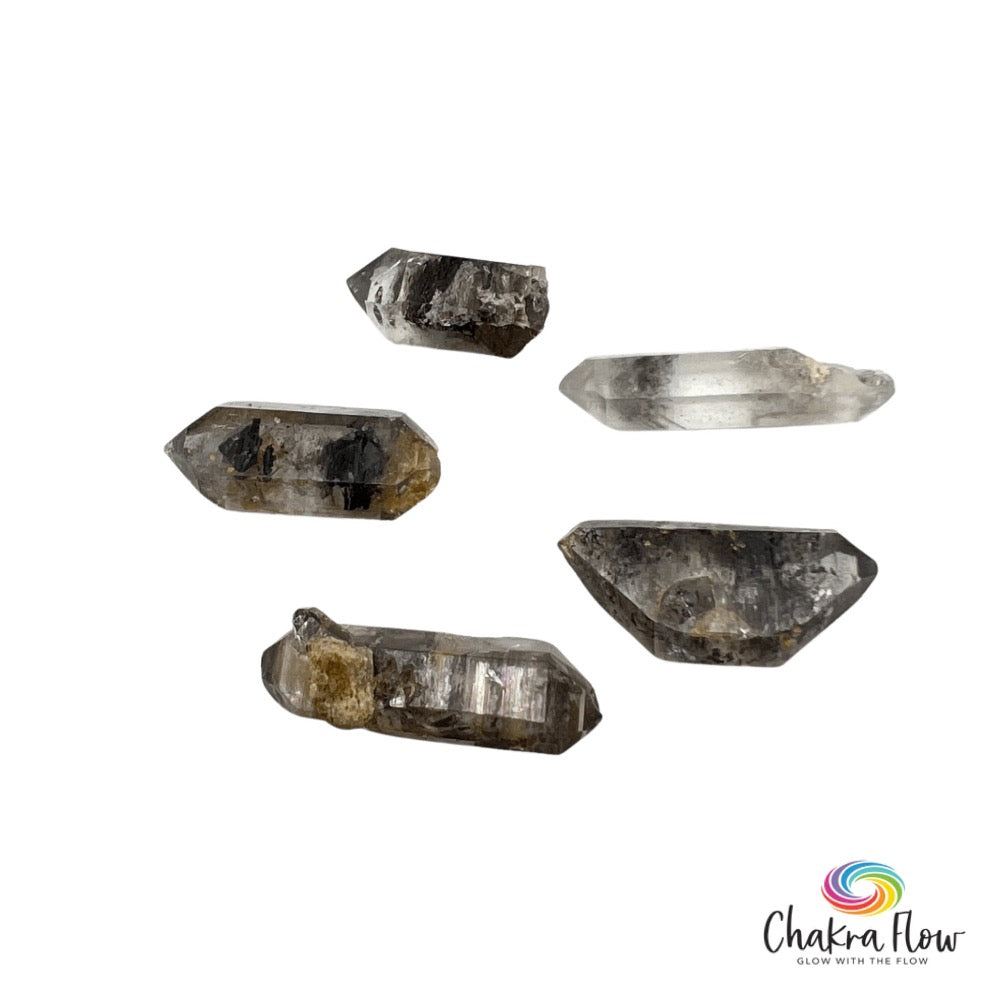 Black Phantom Quartz Blue Phantom Quartz Crystal Cluster